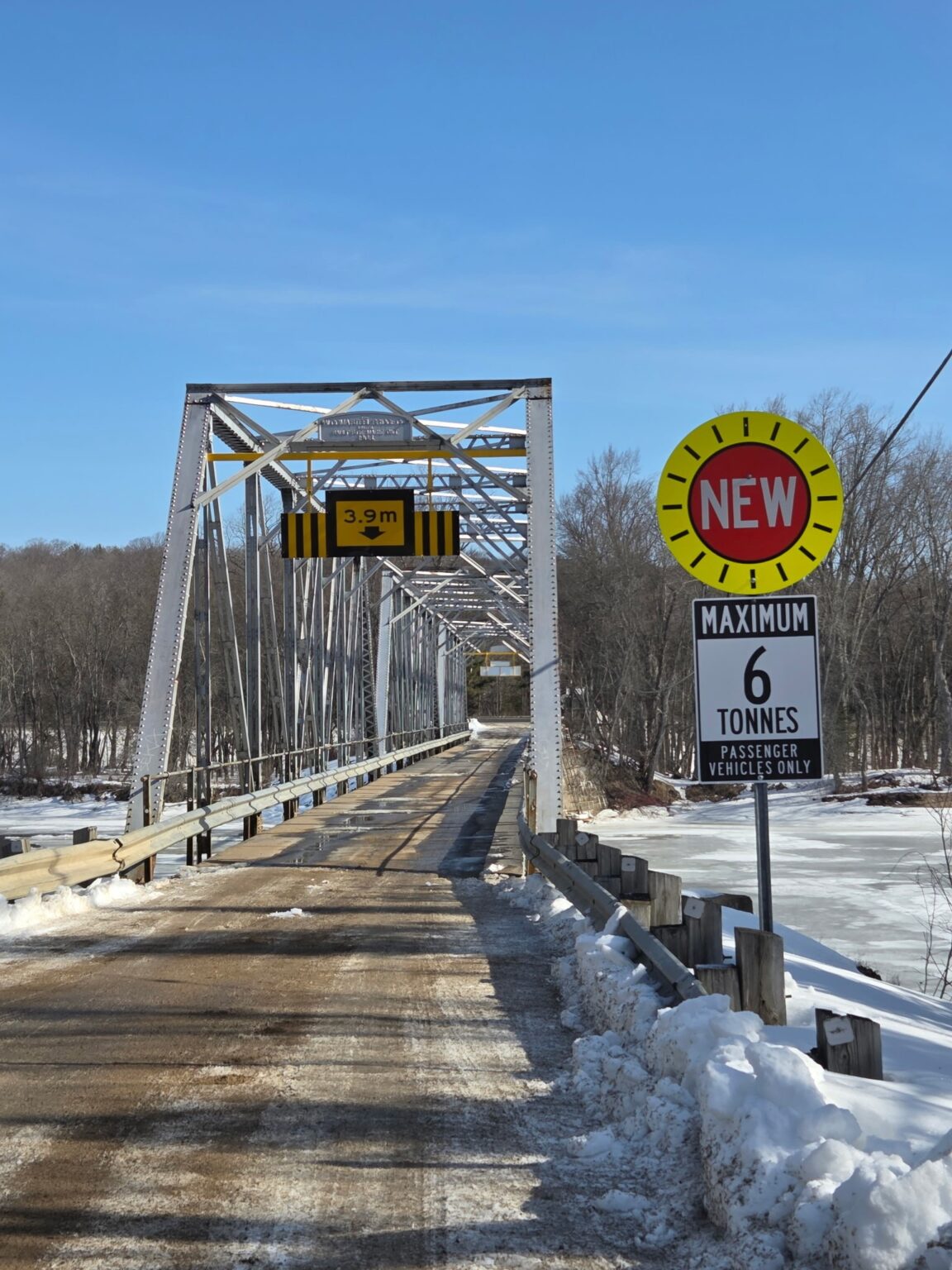 Dean Lake Bridge Reopens with Load Restrictions Following Structural ...