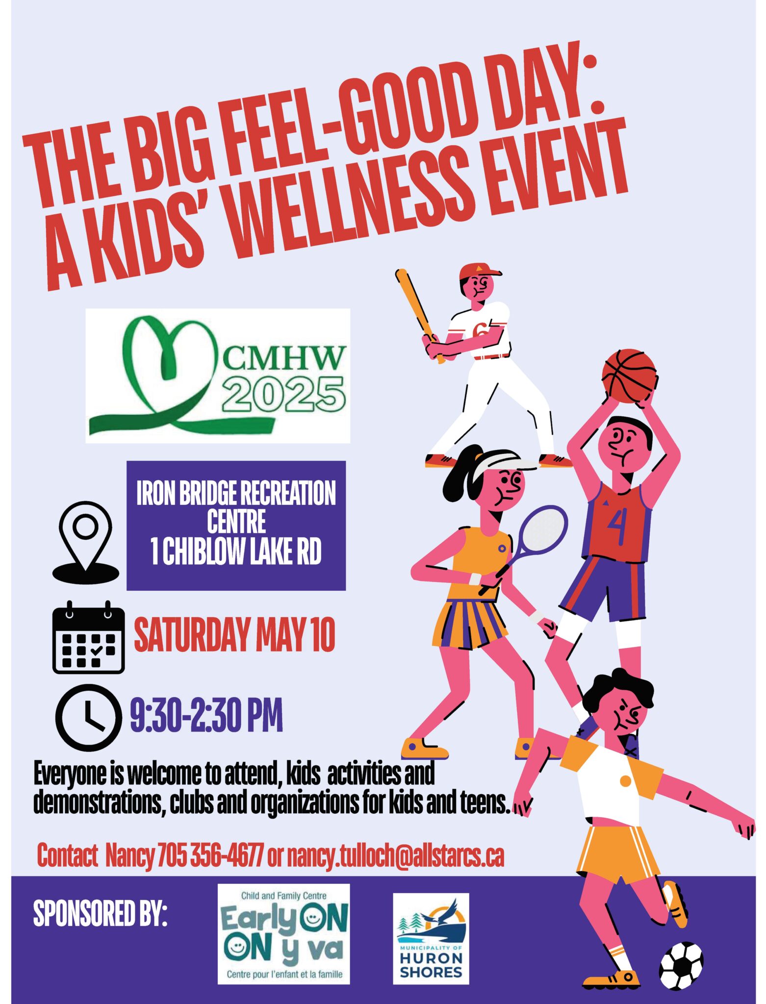 The Big Feel-Good Day: A Kids’ Wellness Event – Huron Shores